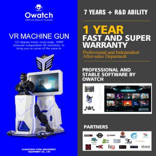 VR Machine Gun VR Gatling Shooting Game Simulator | Owatch™