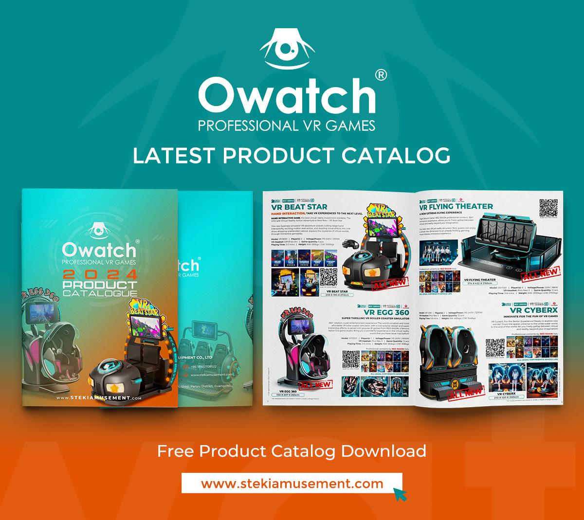 Owatch VR Amusement Park Rides Catalog Download | Owatch™