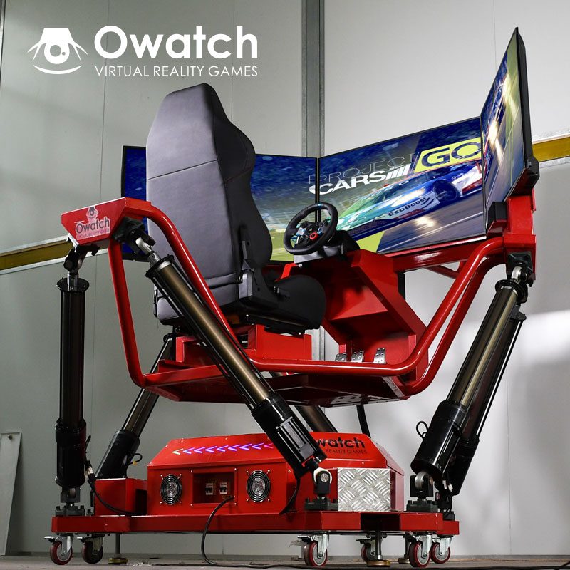 Driving Simulator 3-Screen+6-Dof Full Motion | Owatch™