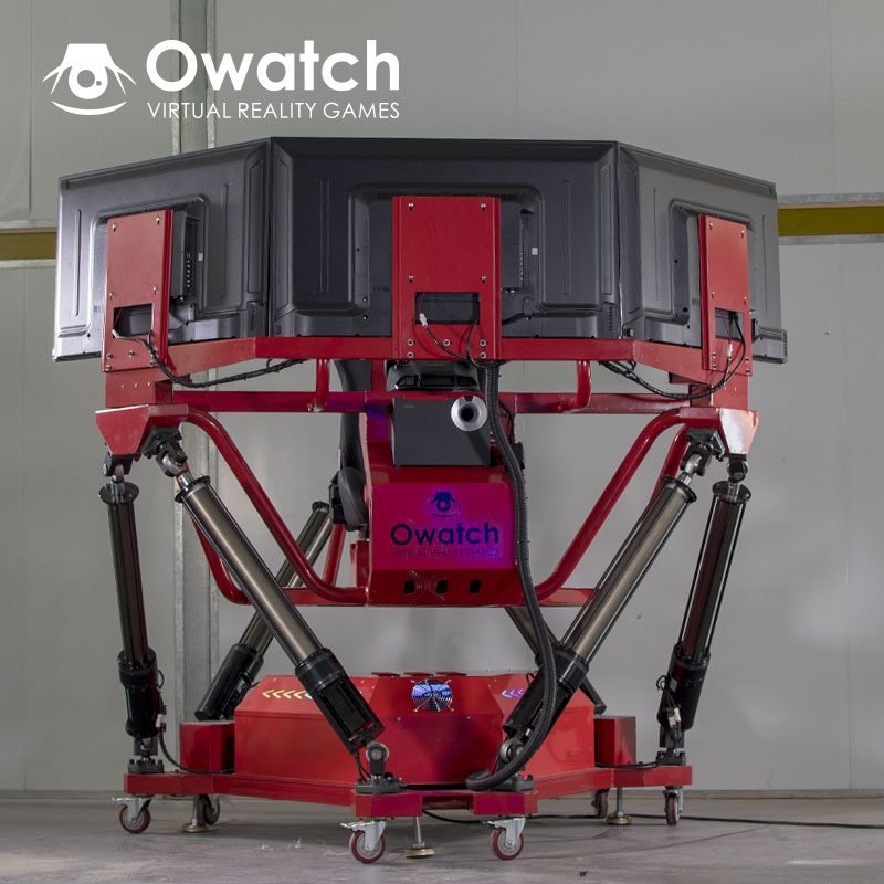 Driving Simulator 3-Screen+6-Dof Full Motion | Owatch™