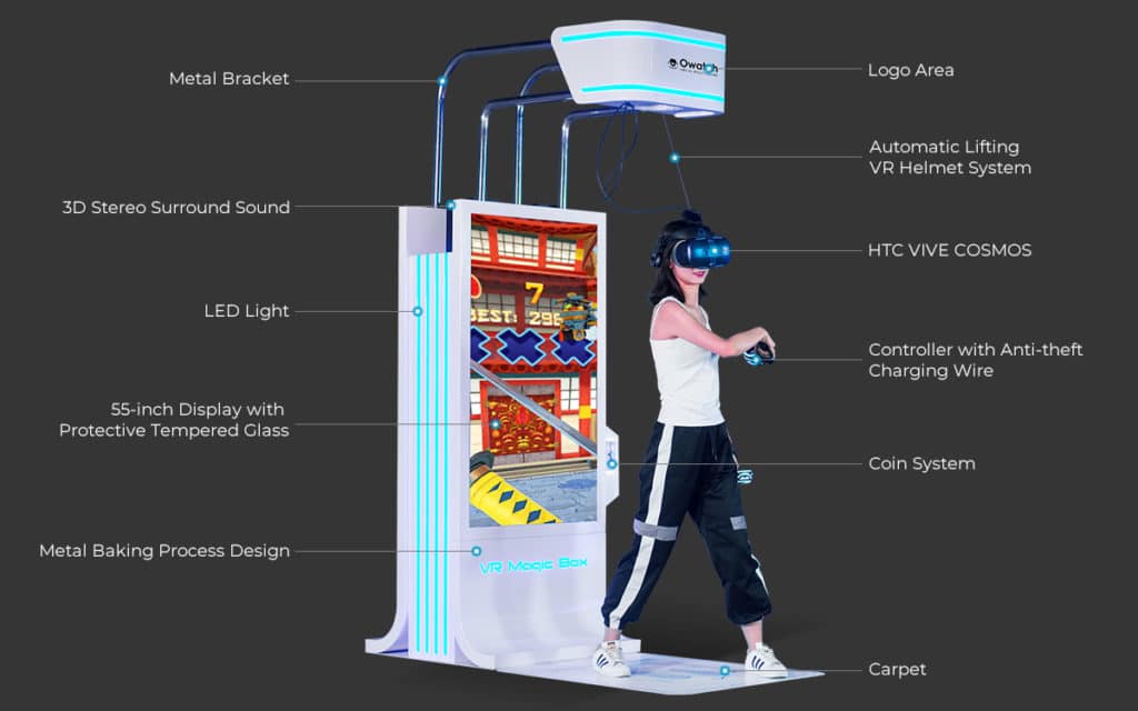 VR Magic Box Commercial VR Standing Platform for Game Center | Owatch™