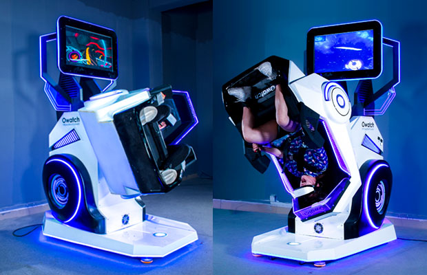 360° Rotating VR Roller Coaster Simulator | Owatch™