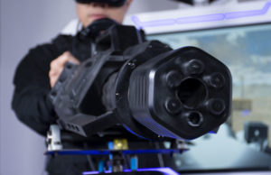 VR Machine Gun Gatling VR Shooting Simulator | Owatch™