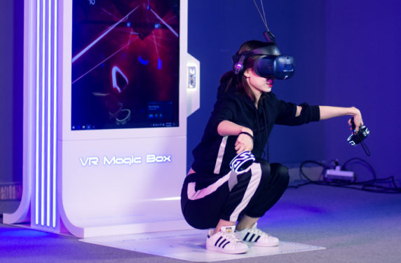 Commercial VR Standing Platform for Game Center | Owatch™