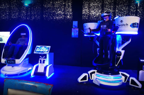 Standing-up 9D VR Flight Simulator 360 Rotating | Owatch™