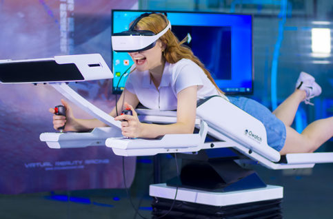 Birdly VR Flight Simulator Virtual Reality Flying | Owatch™