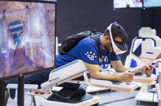 Birdly VR Flight Simulator Virtual Reality Flying | Owatch™