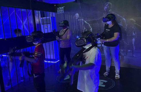 Multiplayer Shooting Matrix Space, Shooting Arena | Owatch™