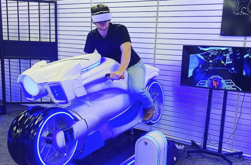 VR Motorcycle Simulator Racing Ride for Sale | Owatch™