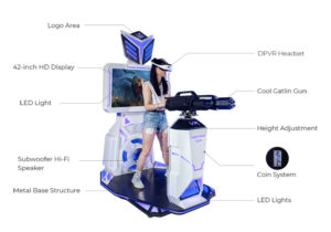 VR Machine Gun Gatling VR Shooting Simulator | Owatch™