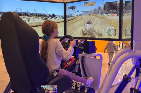 Driving Simulator 3-Screen+6-Dof Motion Machine | Owatch™