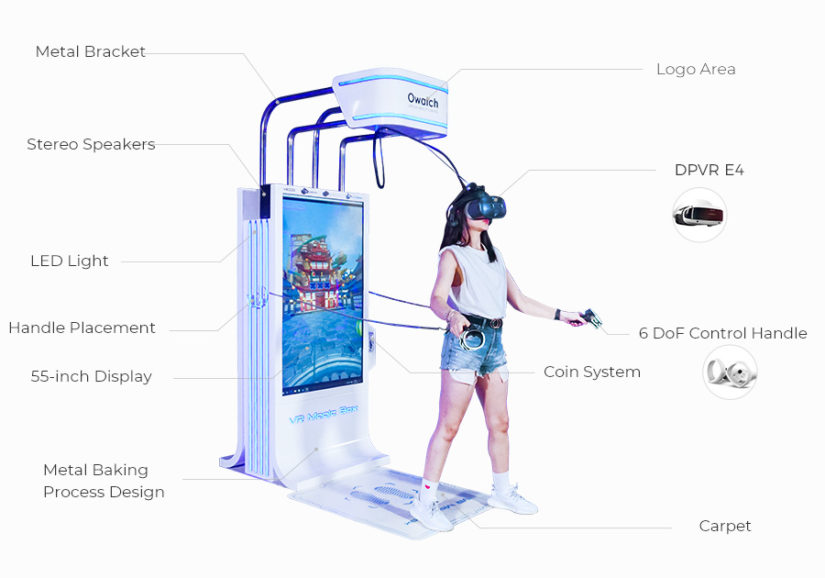 Commercial VR Standing Platform for Game Center | Owatch™