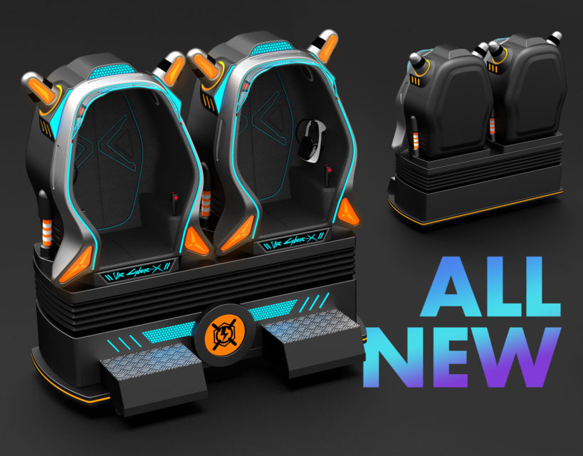 VR CyberX Simulator, Virtual Reality Arcade Rides | Owatch™