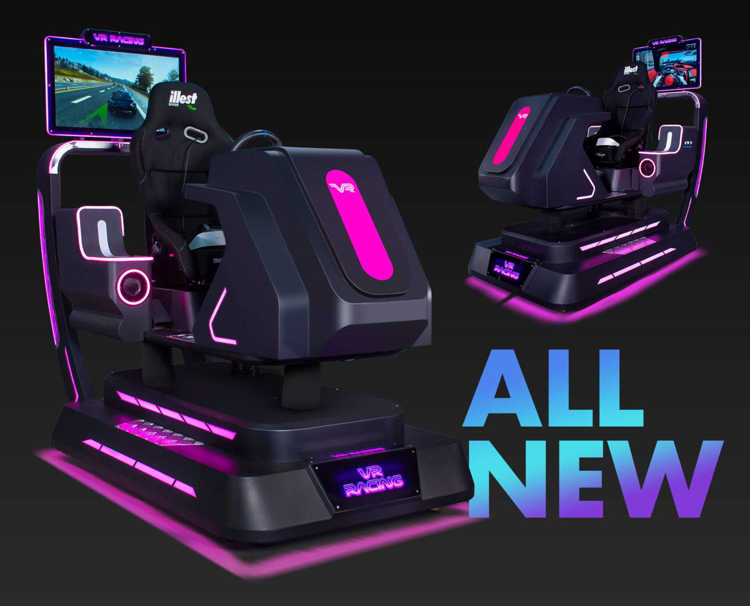 Best VR Arcade Cyber Racing Cars! VR Racing Car | Owatch™