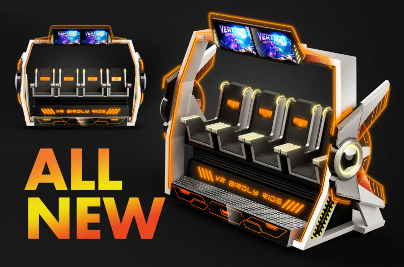 VR Birdly Ride, VR Multiplayer Interactive Cinema | Owatch™