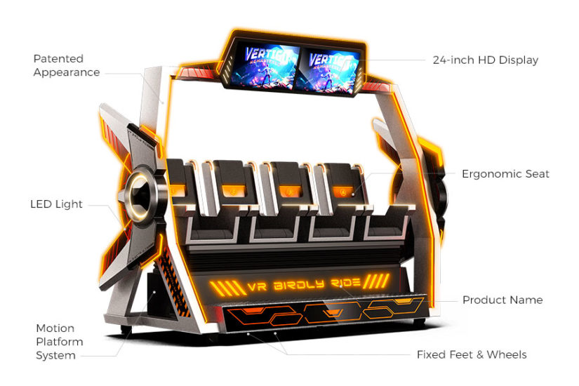 VR Birdly Ride, VR Multiplayer Interactive Cinema | Owatch™