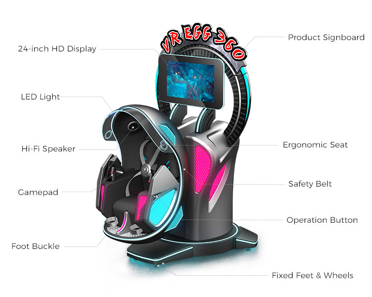 360° Rotating VR Roller Coaster Simulator | Owatch™