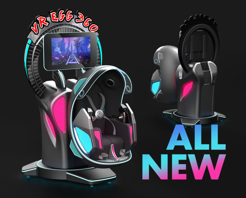 VR 360° Rotating Chair, Roller Coaster Simulator | Owatch™