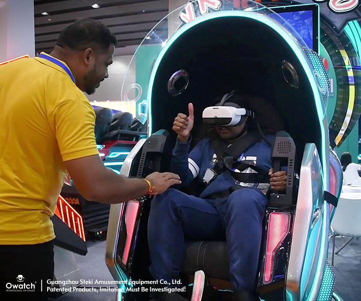 360° Rotating Super VR Roller Coaster Simulator | Owatch™