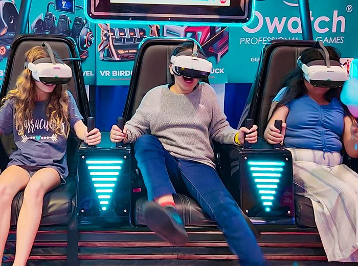 NEW VR Space Travel Cine, VR Commercial Equipment | Owatch™