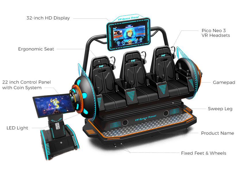 NEW VR Space Travel Cine, VR Commercial Equipment | Owatch™