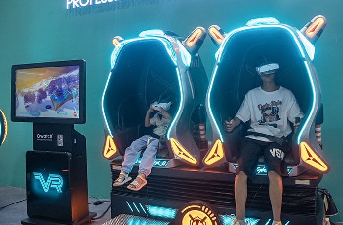 VR CyberX Simulator, Virtual Reality Arcade Rides | Owatch™