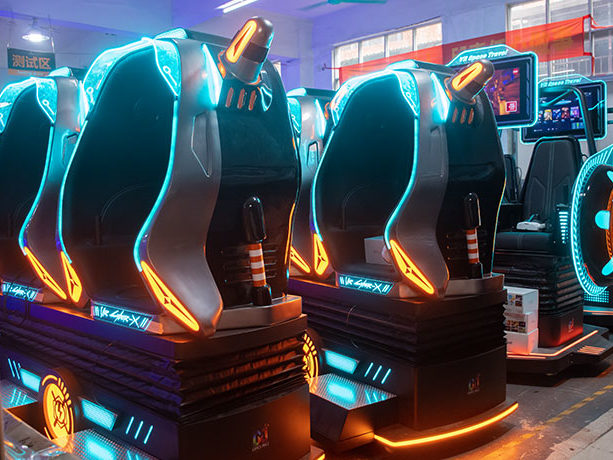 VR CyberX Simulator, Virtual Reality Arcade Rides | Owatch™