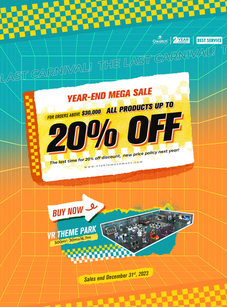 Virtual Reality Park Ride, Amusement Park/VR Zone | Owatch™