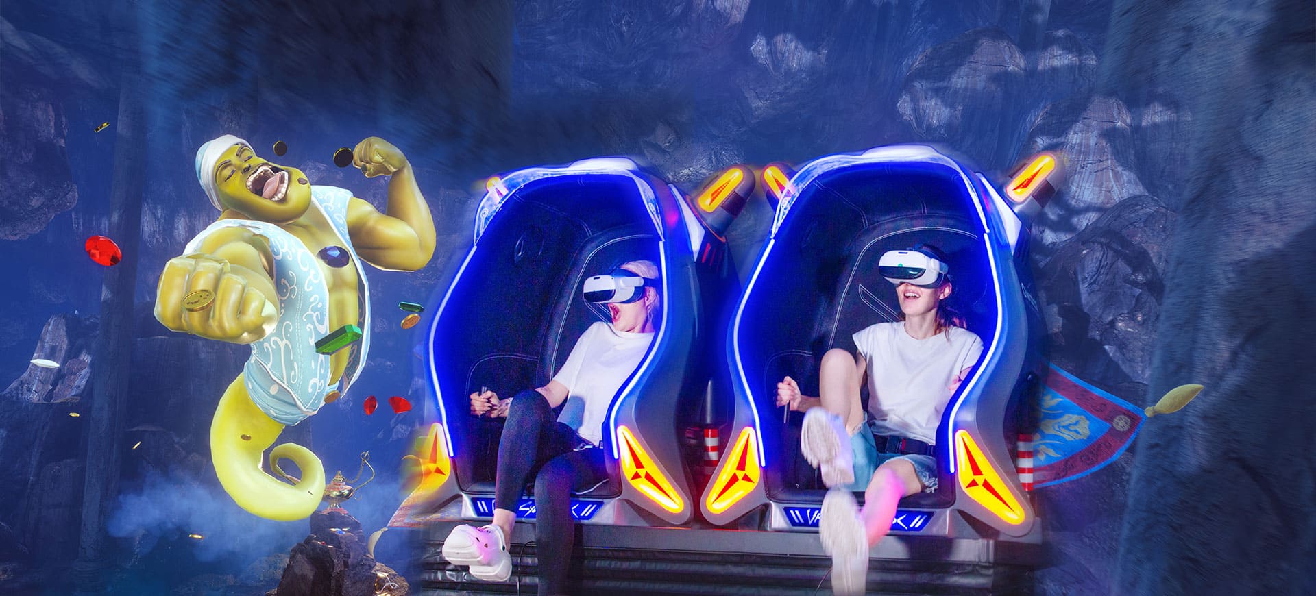 VR CyberX Simulator, Virtual Reality Arcade Rides | Owatch™