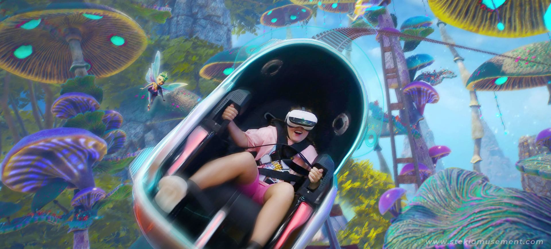 360° Rotating Super VR Roller Coaster Simulator | Owatch™