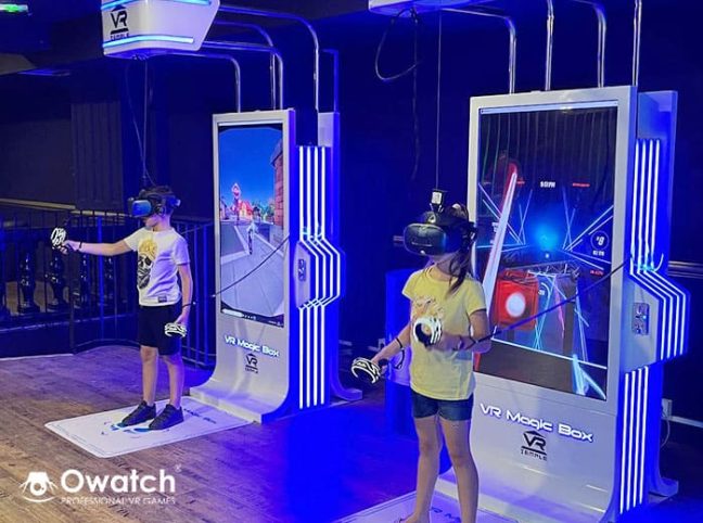 Commercial VR Standing Platform for Game Center | Owatch™