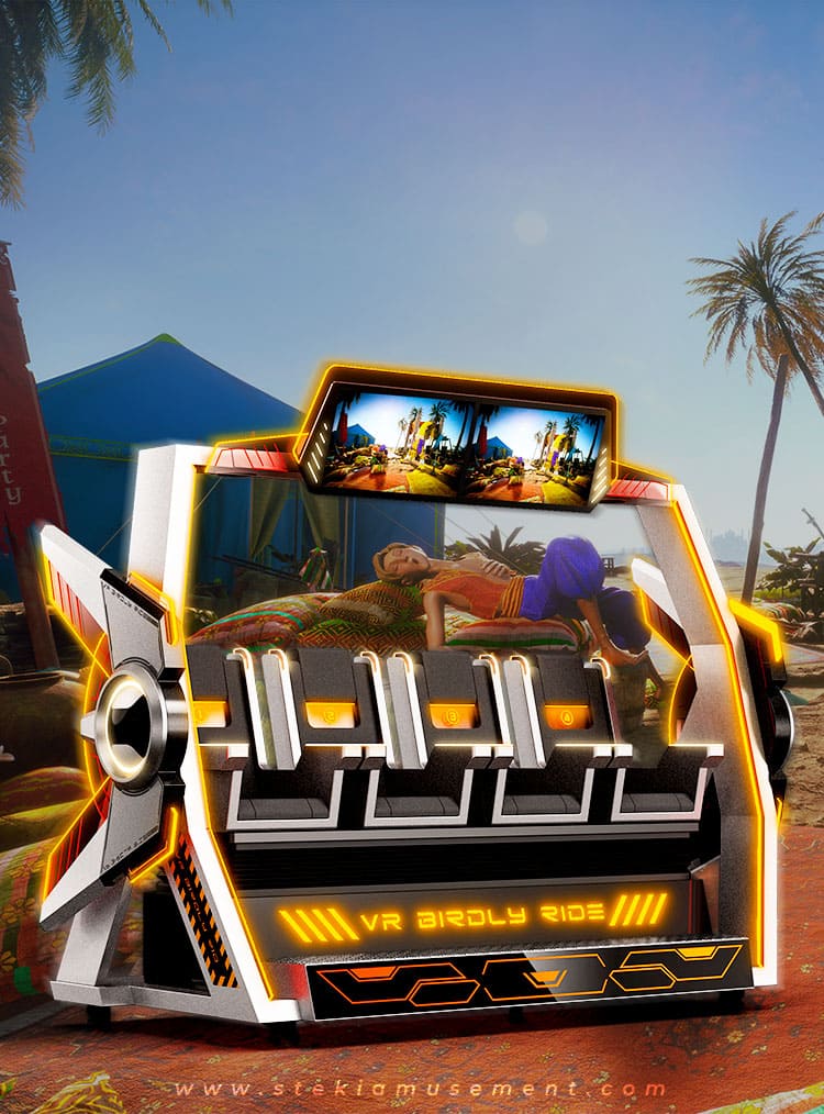 VR Birdly Ride, VR Multiplayer Interactive Cinema | Owatch™