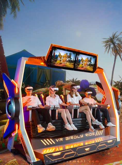 VR Birdly Ride, VR Multiplayer Interactive Cinema | Owatch™