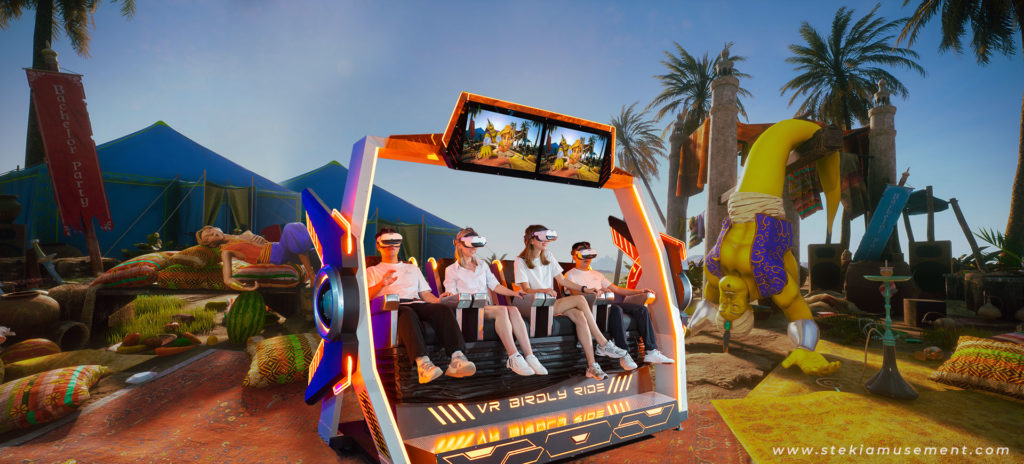 VR Birdly Ride, VR Multiplayer Interactive Cinema | Owatch™