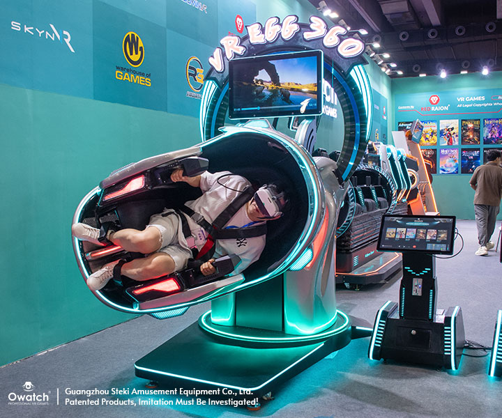 360° Rotating Super VR Roller Coaster Simulator | Owatch™