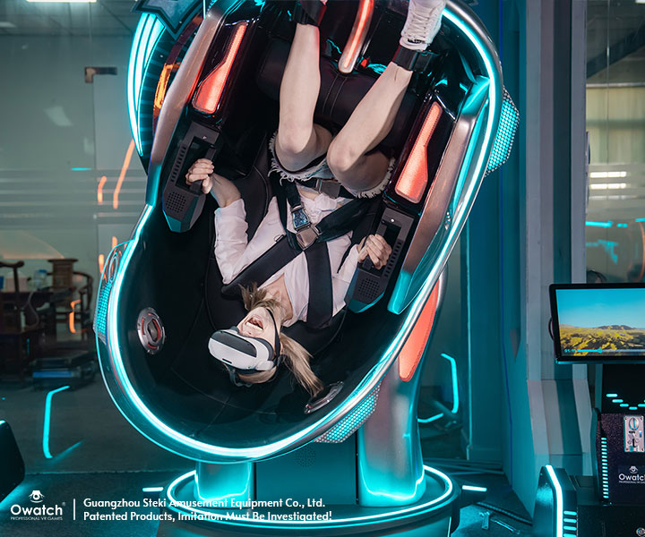360° Rotating Super VR Roller Coaster Simulator | Owatch™