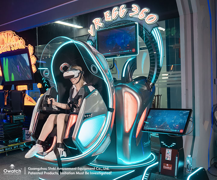 360° Rotating Super VR Roller Coaster Simulator | Owatch™