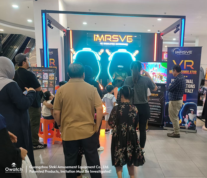 VR CyberX Simulator, Virtual Reality Arcade Rides | Owatch™