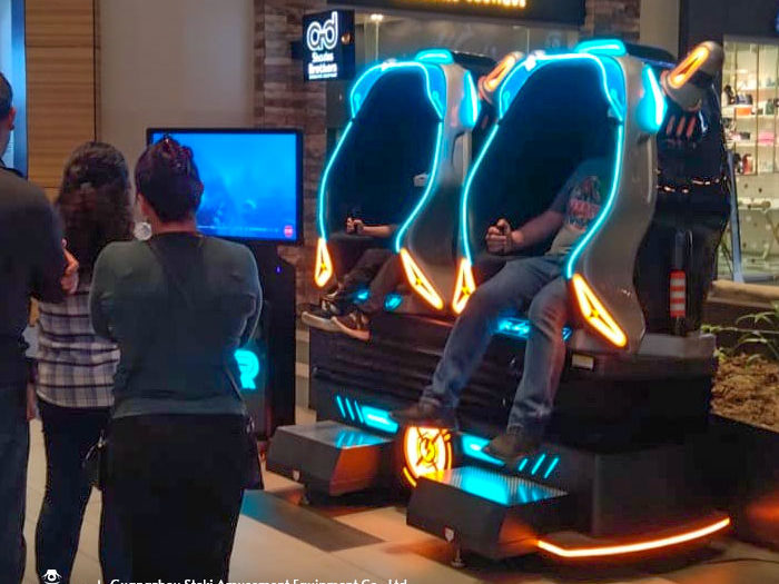 VR CyberX Simulator, Virtual Reality Arcade Rides | Owatch™