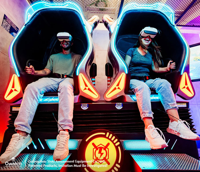 VR CyberX Simulator, Virtual Reality Arcade Rides | Owatch™