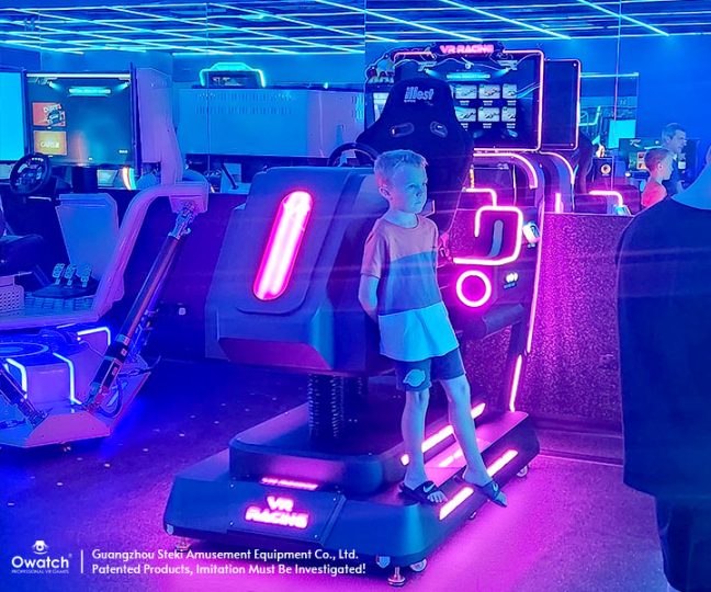 Best VR Arcade Cyber Racing Cars! VR Racing Car | Owatch™