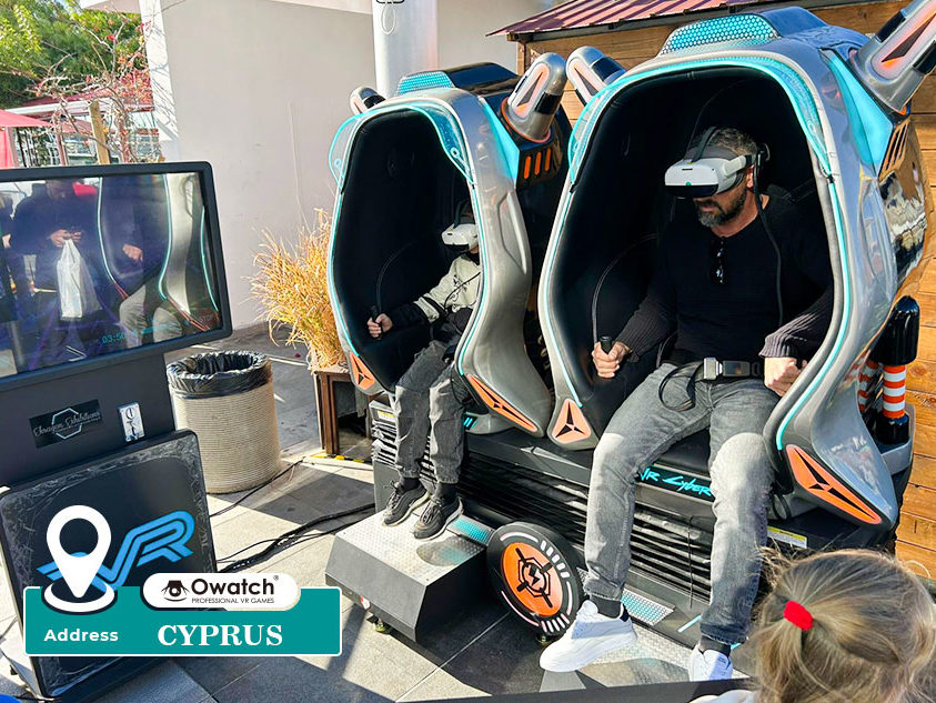 VR CyberX Simulator, Virtual Reality Arcade Rides | Owatch™