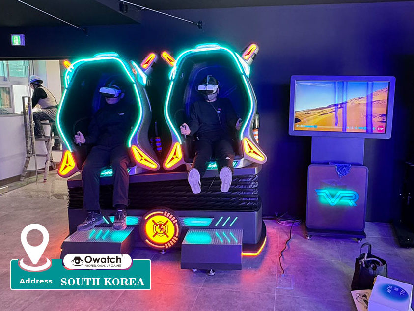 VR CyberX Simulator, Virtual Reality Arcade Rides | Owatch™