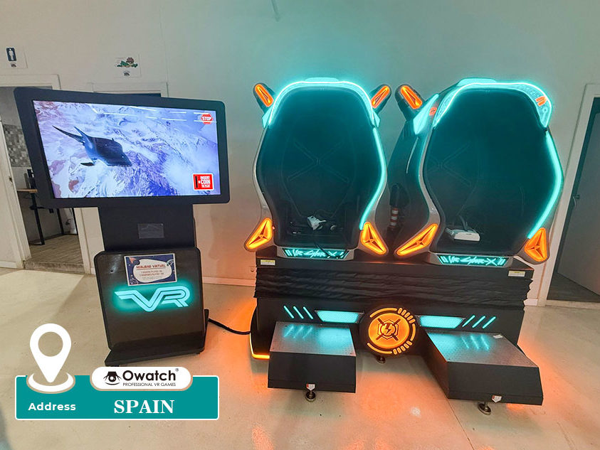 VR CyberX Simulator, Virtual Reality Arcade Rides | Owatch™
