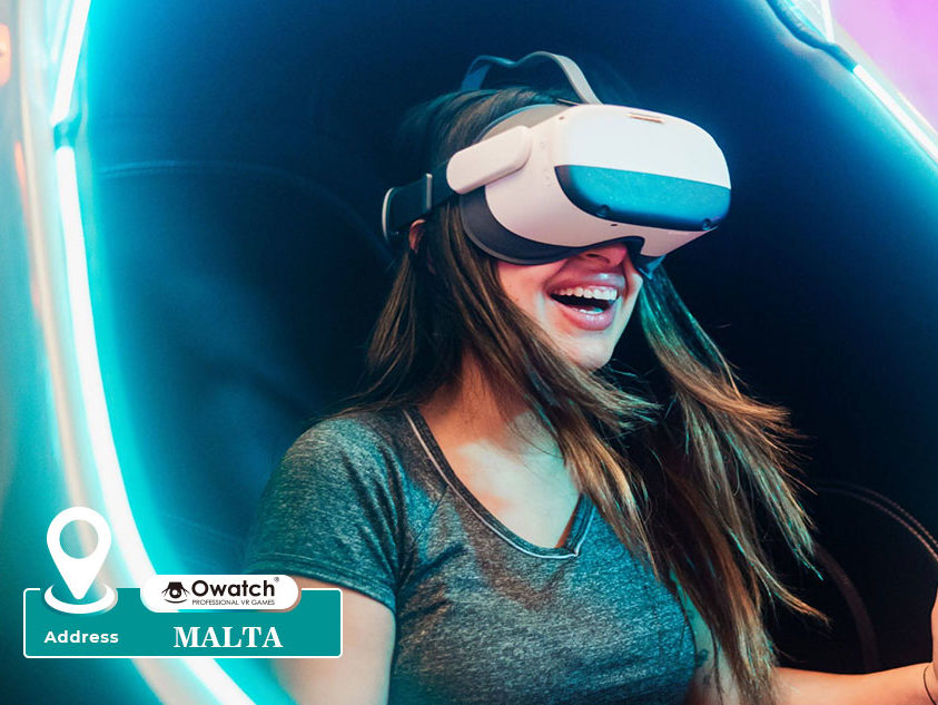 VR CyberX Simulator, Virtual Reality Arcade Rides | Owatch™