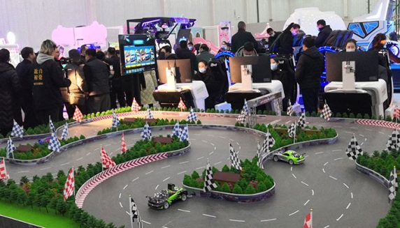 AR Racing-Driving Simulator Miniature Theme Track | Owatch™