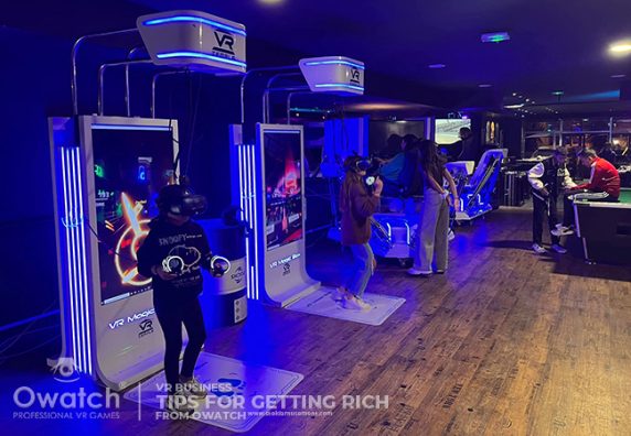 Commercial VR Standing Platform for Game Center | Owatch™