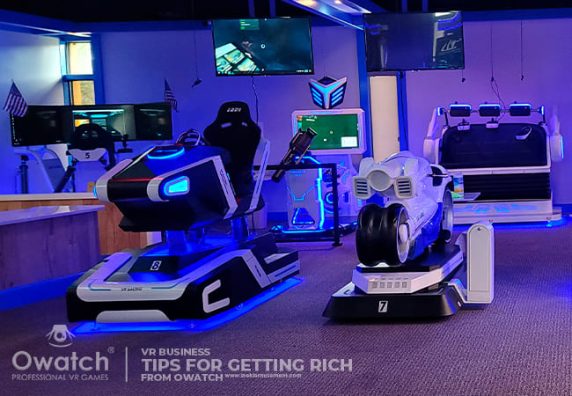 Driving Simulator 3-Screen+6-Dof Motion Machine | Owatch™