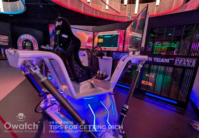 Driving Simulator 3-Screen+6-Dof Motion Machine | Owatch™