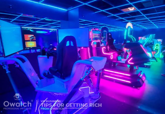 Driving Simulator 3-Screen+6-Dof Motion Machine | Owatch™
